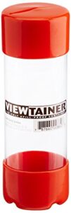 viewtainer cc26-8 storage container, 2 by 6-inch, orange