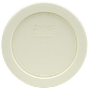 Pyrex (6 7202 Glass Bowls & (6) 7202-PC Sour Cream Lids Made in the USA