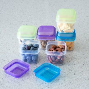 Evriholder Portion Snack Containers, Multicolor