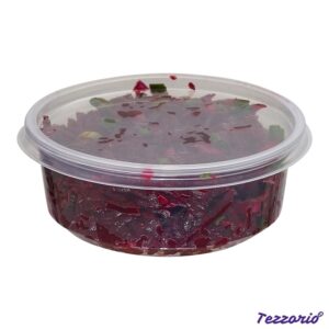 Tezzorio (200 Pack) 8 oz Deli Containers with Lids Combo, BPA-Free Translucent Plastic Deli Food Storage Containers with Lids, To Go/Take Out Food Containers