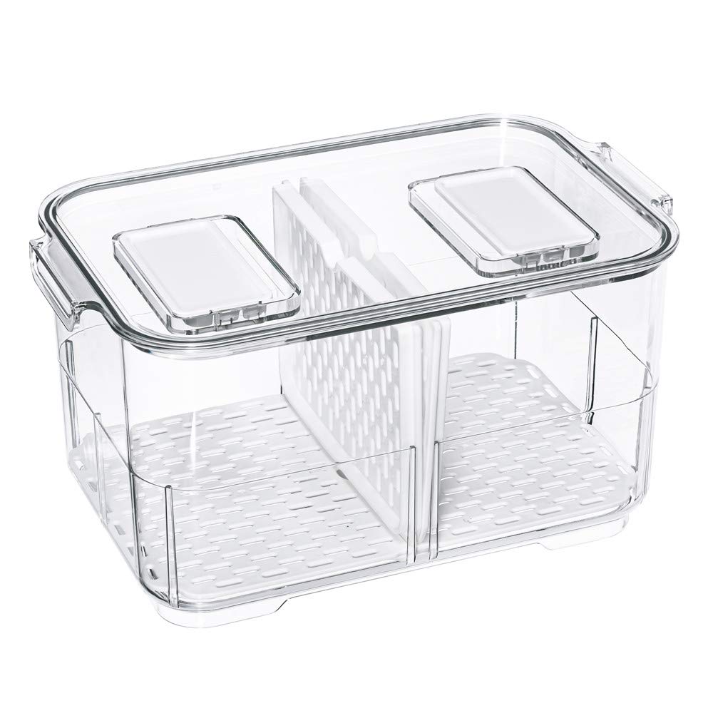 Vegetable Fruit Storage Containers, Refrigerator Storage Containers Fridge Food Storage Containers Produce Saver FreshWorks Produce Food Storage Container