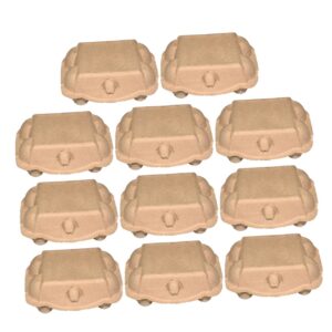 egg container 20pcs box egg carton eggs pulp packing box egg tray