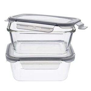 Beille 14pc Food Storage Containers with Lid Glass Meal Prep Containers, BPA Free