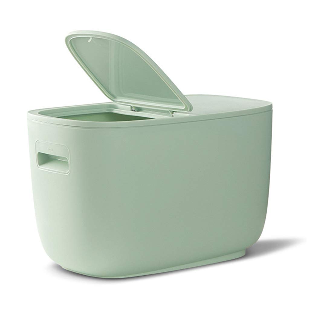 krueis Storage Container Sealed Moisture-Proof Grain Storage Bucket Pet Food Storage Box (Green)