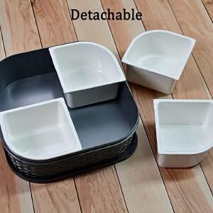 SHOPHOLIC Multipurpose Plastic Dry Fruit Storage Container Serving Box