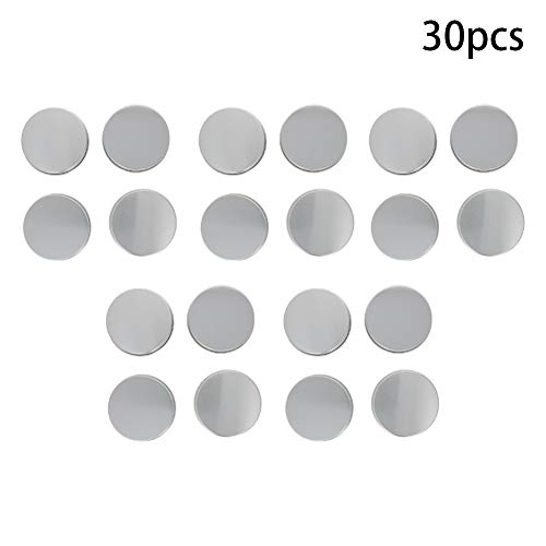 Othmro 30Pcs 2oz Metal Round Tins Aluminum Tin Cans Jar Refillable Containers 60ml Tin Cans Tin Containers Bottles with Screw Lid for Salve Spices Lip Balm Tea Candies Silver 2.67×0.98inch