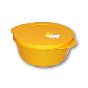 Tupperware (1) Crystalwave Microwave Container 6.25 Cups Papaya Orange