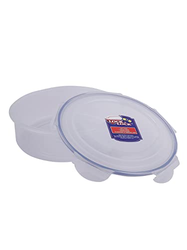 Lock & Lock Round 2.5ltr, 8.6 x 8.6 x 24.5 cm, Clear