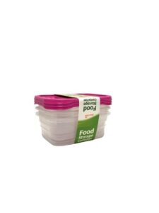 mintra home storage containers (fuchsia) 1.3l