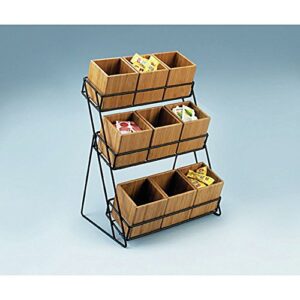 Cal-Mil Bamboo Box Insert - 4" L x 4" W x 4" H