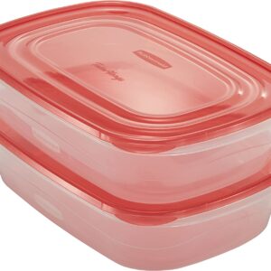 Rubbermaid 1787832 Rectangular Take Alongs Container 2 Piece Set