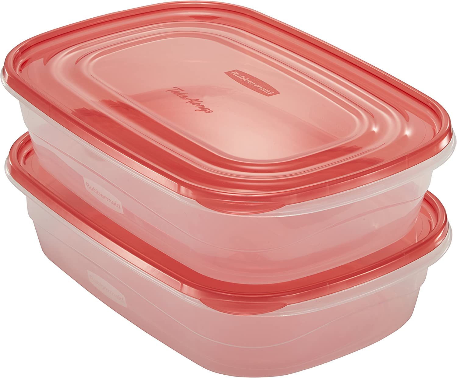 Rubbermaid 1787832 Rectangular Take Alongs Container 2 Piece Set