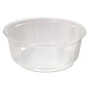 fabpk8sc fabri-kal microwavable deli containers 8oz clear 500/carton