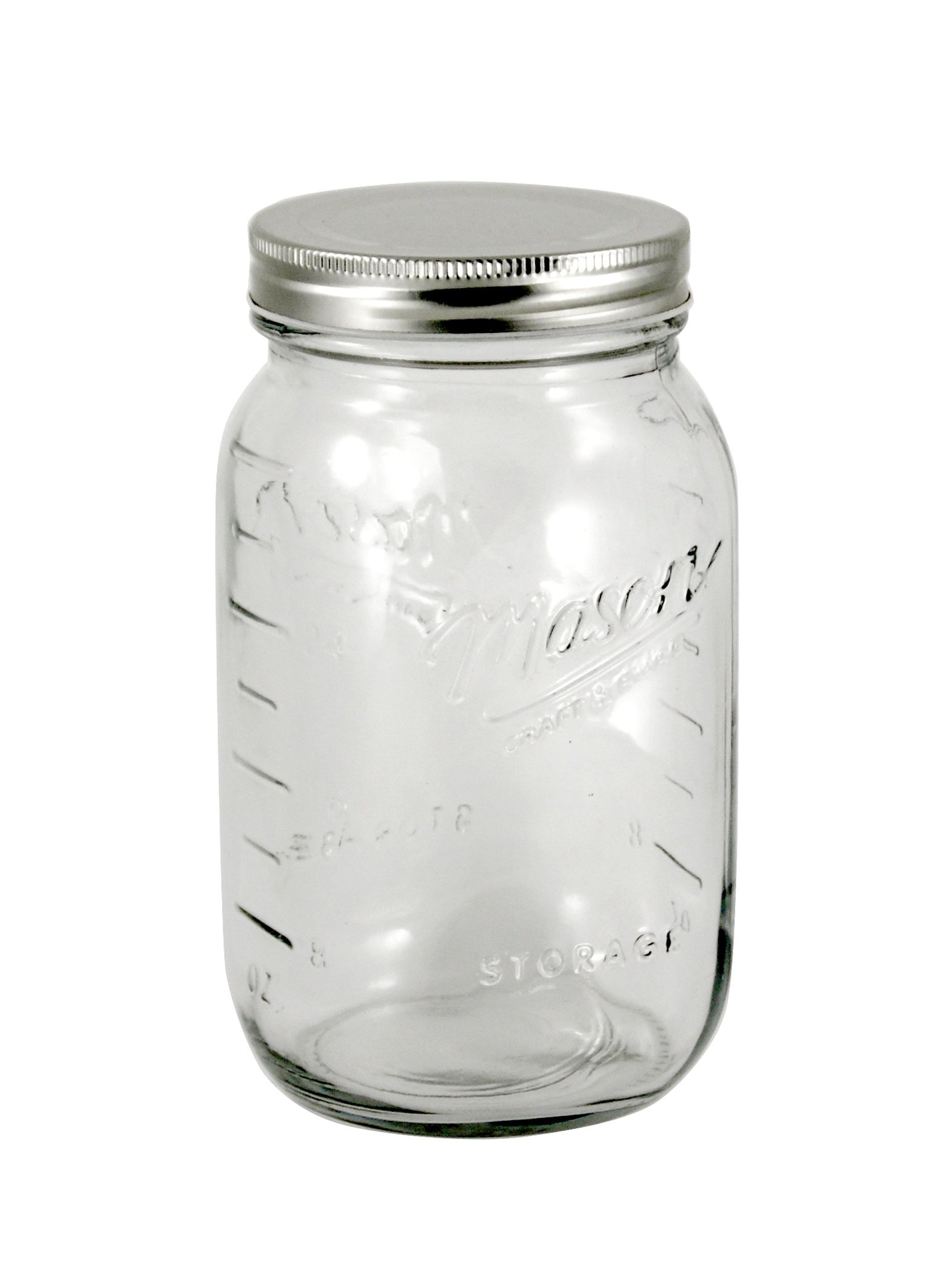 Grant Howard Glass storage jar, Clear