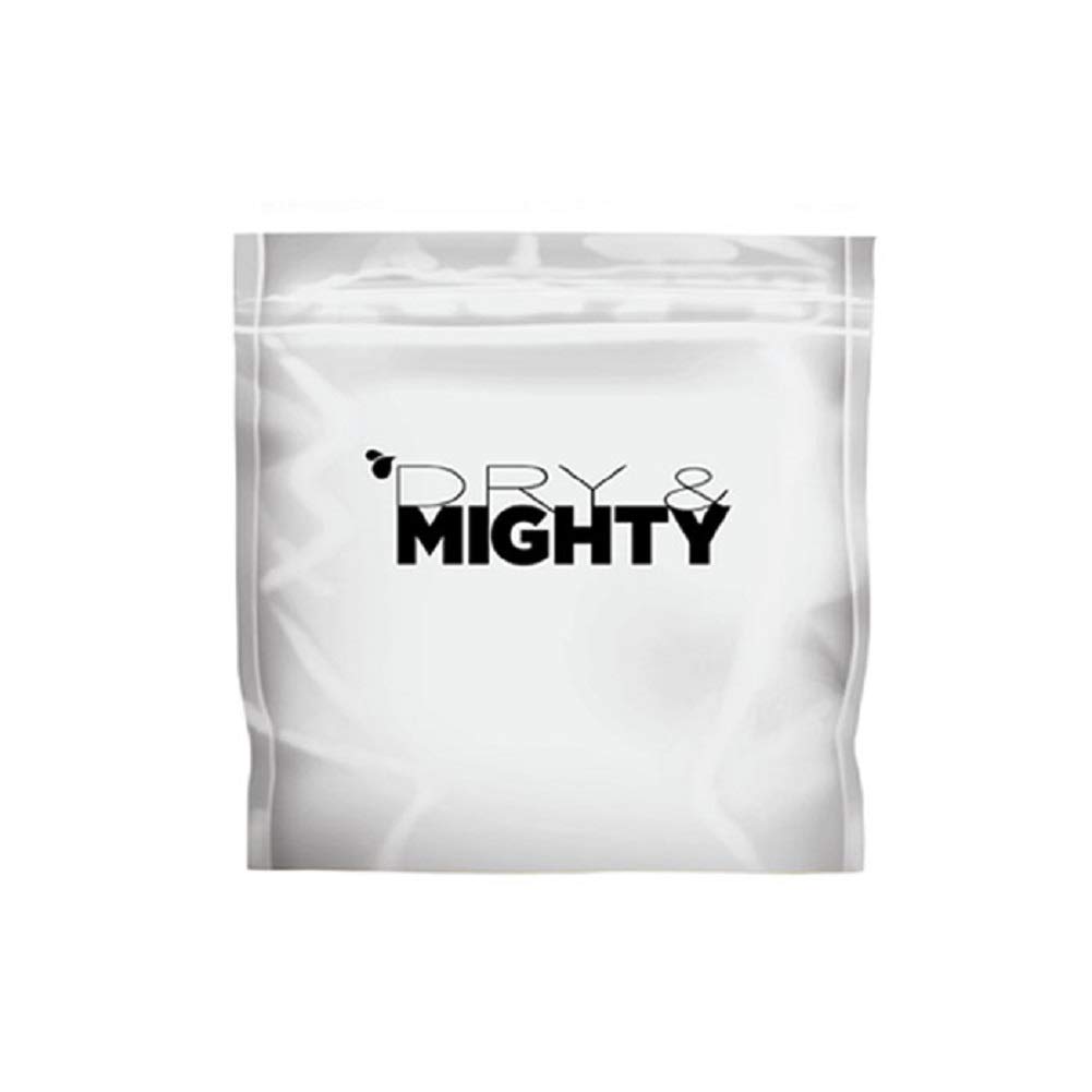 25 Pack XL Dry and Mighty Smell Proof Thick Storage Bags for Herbs, Cigars, Food