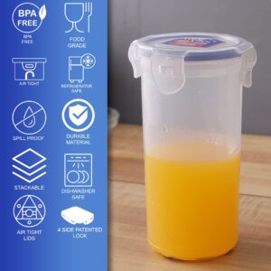 Lock & Lock Round Food Container, Tall, 1.8-Cup, 14-Fluid Ounces