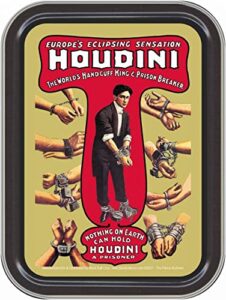 stash tins - houdini storage container 4.37" l x 3.5" w x 1" h