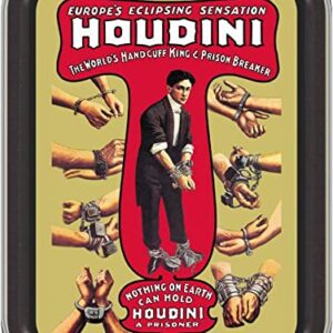 Stash Tins - Houdini Storage Container 4.37" L x 3.5" W x 1" H