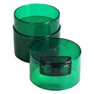 Minivac - 10g to 30 grams Vacuum Sealed Container - Green Tint