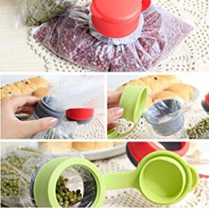 Food Multifunctional Silicone Sealing Cap. 3-piece Set, Food Saver Cap. Food Sealing cap By Giftkoncepts