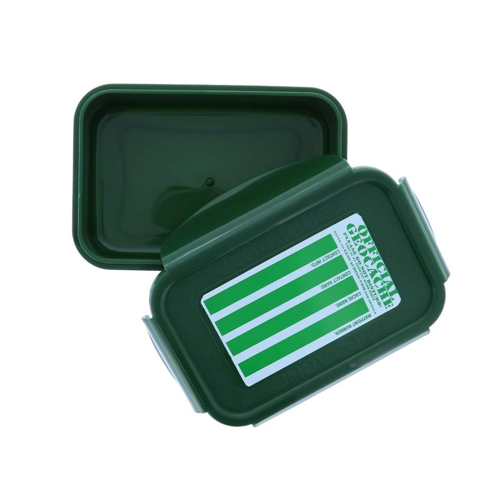 Geocaching Container - Solid Green