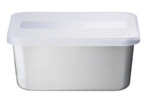 yoshikawa eatco youki food container, silver