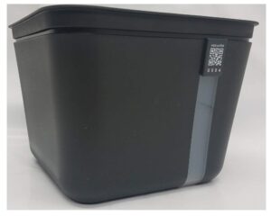 vacuvita premium vacuum container large - black