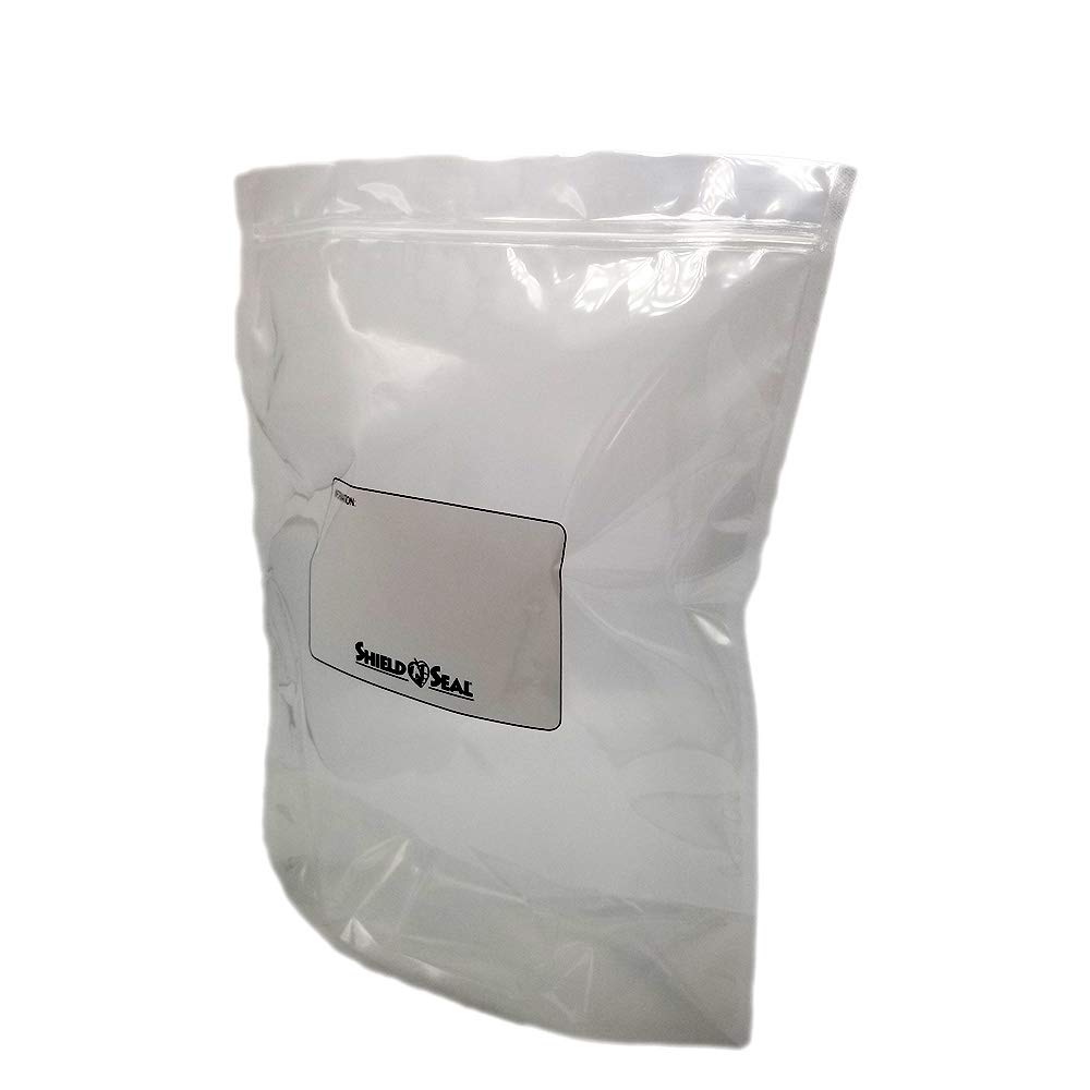 ShieldNSeal Vacuum Seal Bags (Clear Zipper Bags With Gusset Bottom, 14.5" x 13")