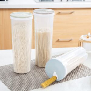 Hiborth Pasta Noodle Grain Cereal Bean Rice Food Storage Container Kitchen Sealed Box [Shipped from US]