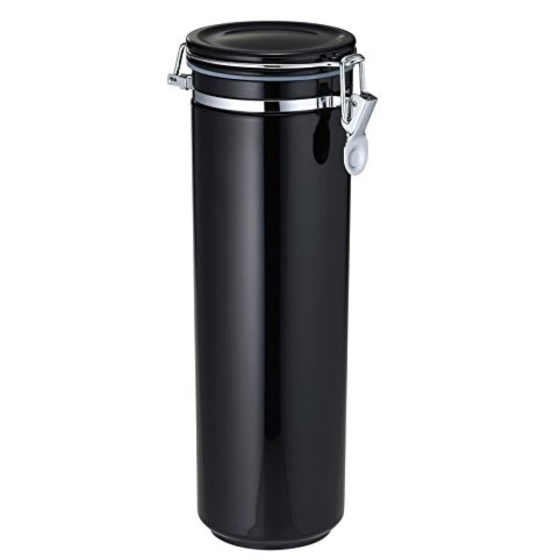 佐藤金属興業(Satokinzoku) Sato Metal Kogyo SALUS Storage Container, Ideal Canister, Black, Pasta Pot