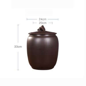 Food Storage Containe Food Rice Storage Containe Sealed Storage Tank,Food Dispensers Ceramic Rice Bucket,for Living Room Office Wedding Gifts