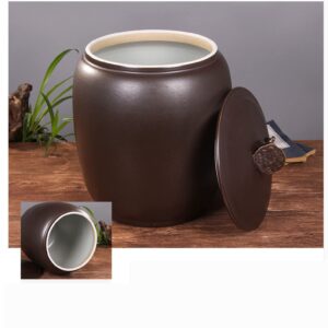 Food Storage Containe Food Rice Storage Containe Sealed Storage Tank,Food Dispensers Ceramic Rice Bucket,for Living Room Office Wedding Gifts