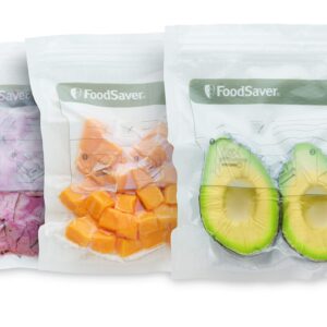 FoodSaver Vacuum Sealer Bags, Rolls, and Quart Bags for Custom Fit Airtight Food Storage