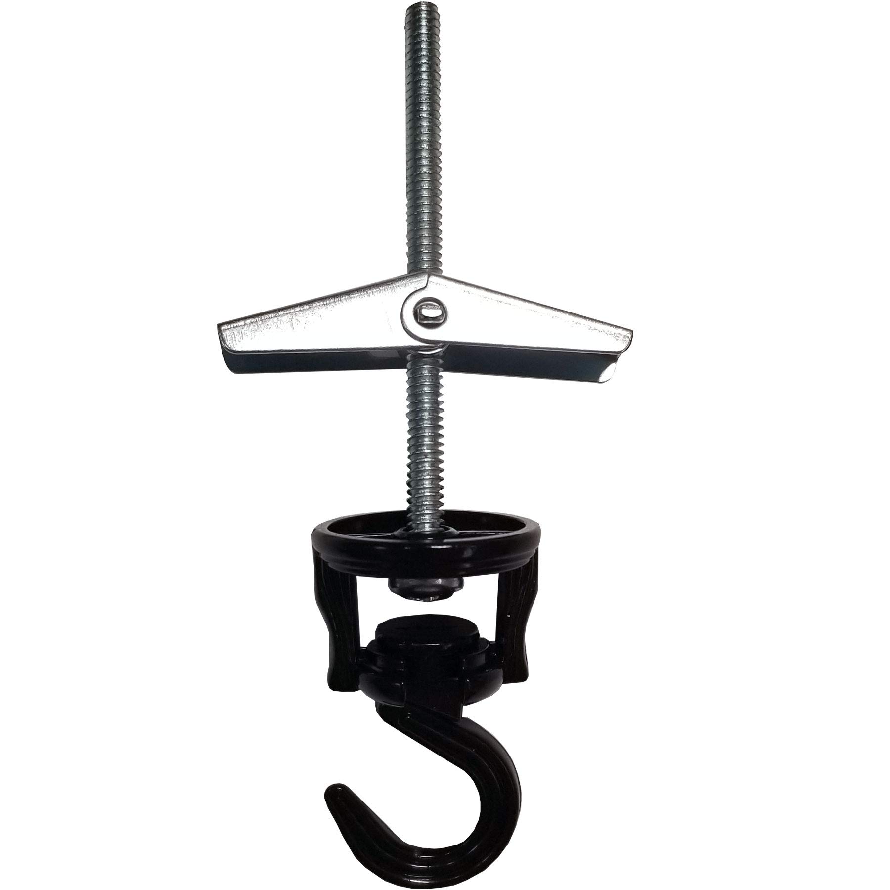 Swivel Hook Hangers, Multi-functional for Hanging, Screws and Anchors Included, 2 Sets Per Pack (Oil Rubbed Bronze)