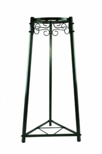 bluewave lifestyle 2-step floor metal stand - 32" inch metal, green