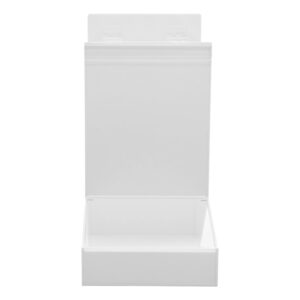 7Penn Clear Plastic Pantry Storage Container - Small Accessory and Snack Dispenser Office and Home Organization Bin