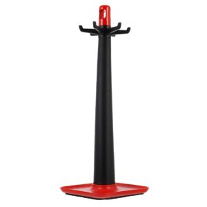 Hemoton 1pc Kitchen Utensil Stand To Rotate Tableware Rubber Container