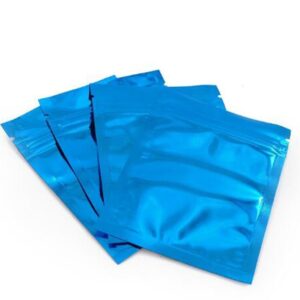 100 Pieces 3x4" Colorful Self Sealing Double-Sided Color Mylar Foil Flat Heat Sealable Bag Food Grade Storage Packing Pouches