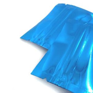 100 Pieces 3x4" Colorful Self Sealing Double-Sided Color Mylar Foil Flat Heat Sealable Bag Food Grade Storage Packing Pouches