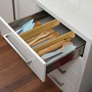 Bamboo Adjustable Drawer Dividers