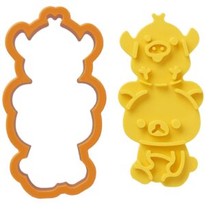 OSK Rilakkuma Bread Cutter, TS-2, One Size