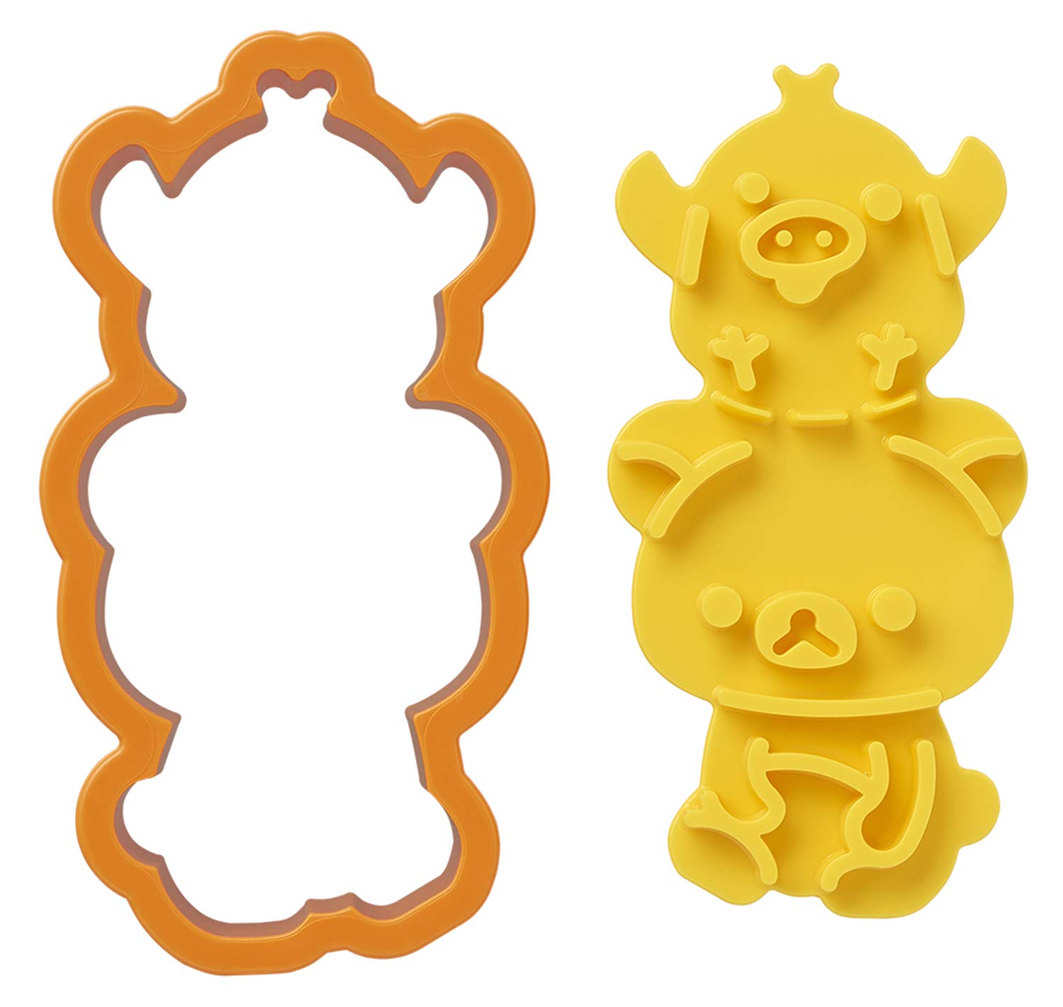 OSK Rilakkuma Bread Cutter, TS-2, One Size