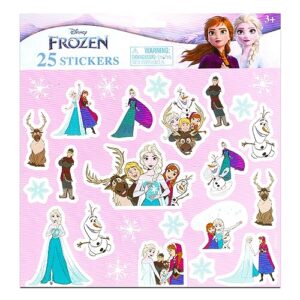 Disney Frozen Backpack and Lunch Bag Set - Disney School Supplies Bundle with Elsa Backpack and Insulated Lunch Box Plus Water Bottle, Stickers, and More (Frozen Backpack for Kids)