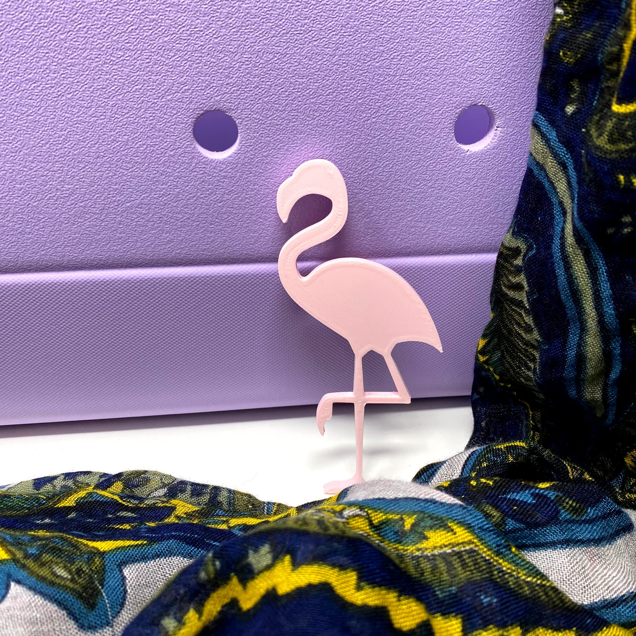 BOGLETS - Flamingo Charm Compatible with Bogg Bags, Simply Southern Totes, and Other Similar Beach Bags (Flamingo)…