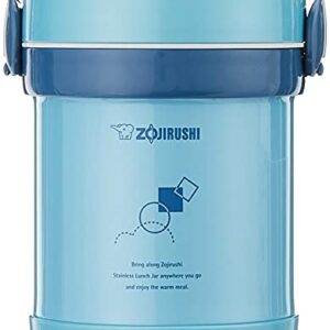 Zojirushi Ms. Bento Stainless Lunch Jar, One size, Aqua Blue