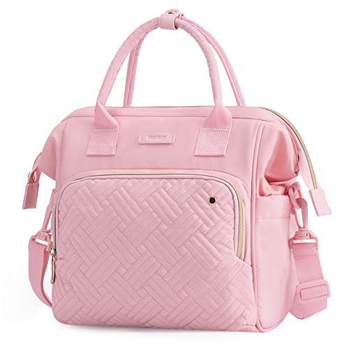 TOURIT Lunch Bag Women Large Insulated Lunch Bag Portable Cooler Lunch Box Lunch Tote Bag for Women Men Work,Picnic, Pink