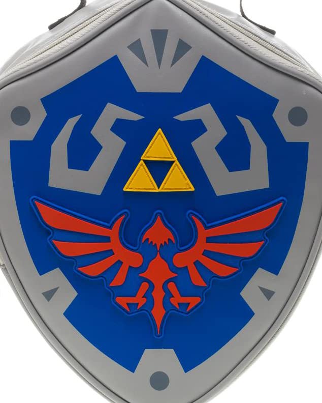 The Legend of Zelda Hylian Shield Gray Insulated Lunchbox Cooler Bag