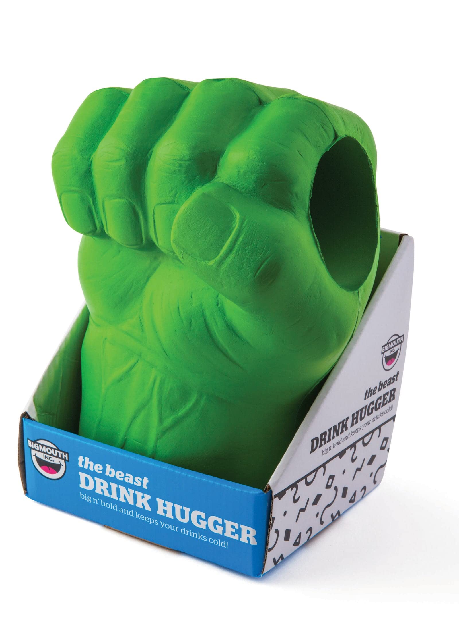 BigMouth Inc. The Beast Drink Kooler, Giant Fist Drink Cooler, Green