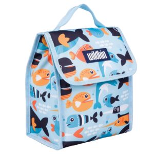 Wildkin 15 Inch Kids Backpack Bundle with Lunch Bag (Big Fish)