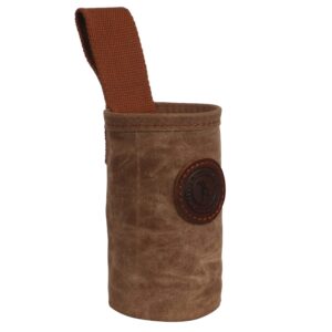 tourbon canvas waist belt beer holster drink water bottle hip holder pouch